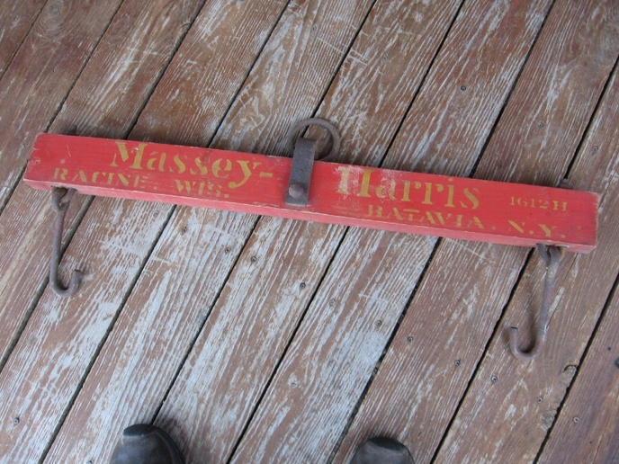 Massey Harris Wood Puller Hanger (2013-05-03) - Tractor Shed