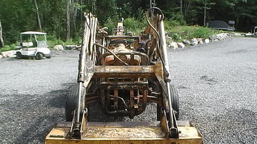 Ford Loader/Backhoe Yellow And Red, 1960S?? - Yesterday's Tractors