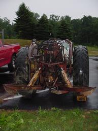 Ford 650 W/ Sherman Backhoe - Yesterday's Tractors