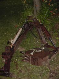 Ford 650 W/ Sherman Backhoe - Yesterday's Tractors