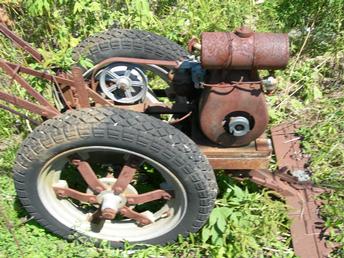 Self Propelled Walkbehind Cycle Bar Old Clinton Engine - Yesterday's ...