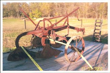 Early Oliver Tractor Plow - Yesterday's Tractors
