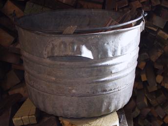 Galv Bucket - Yesterday's Tractors