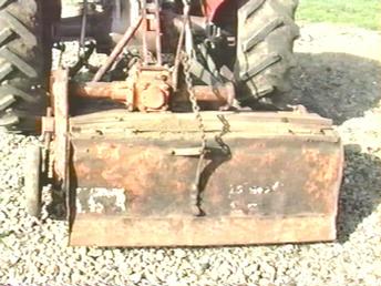 Unknown Rototiller (Rear View) - Yesterday's Tractors