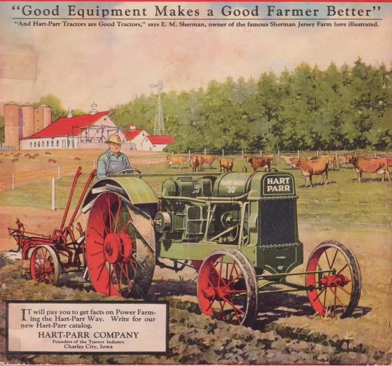 1925 Hart-Parr Model 30 (2004-11-14) - Tractor Shed