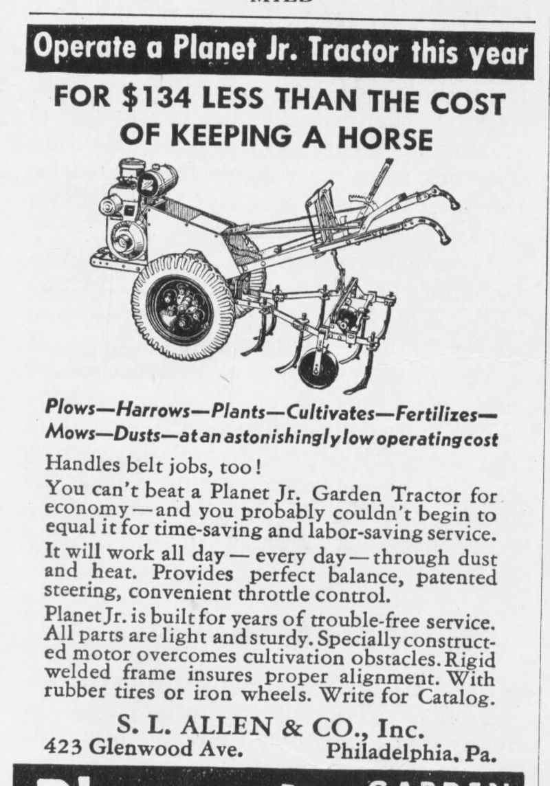 1938 Planet JR. Tractor (2010-01-08) - Tractor Shed