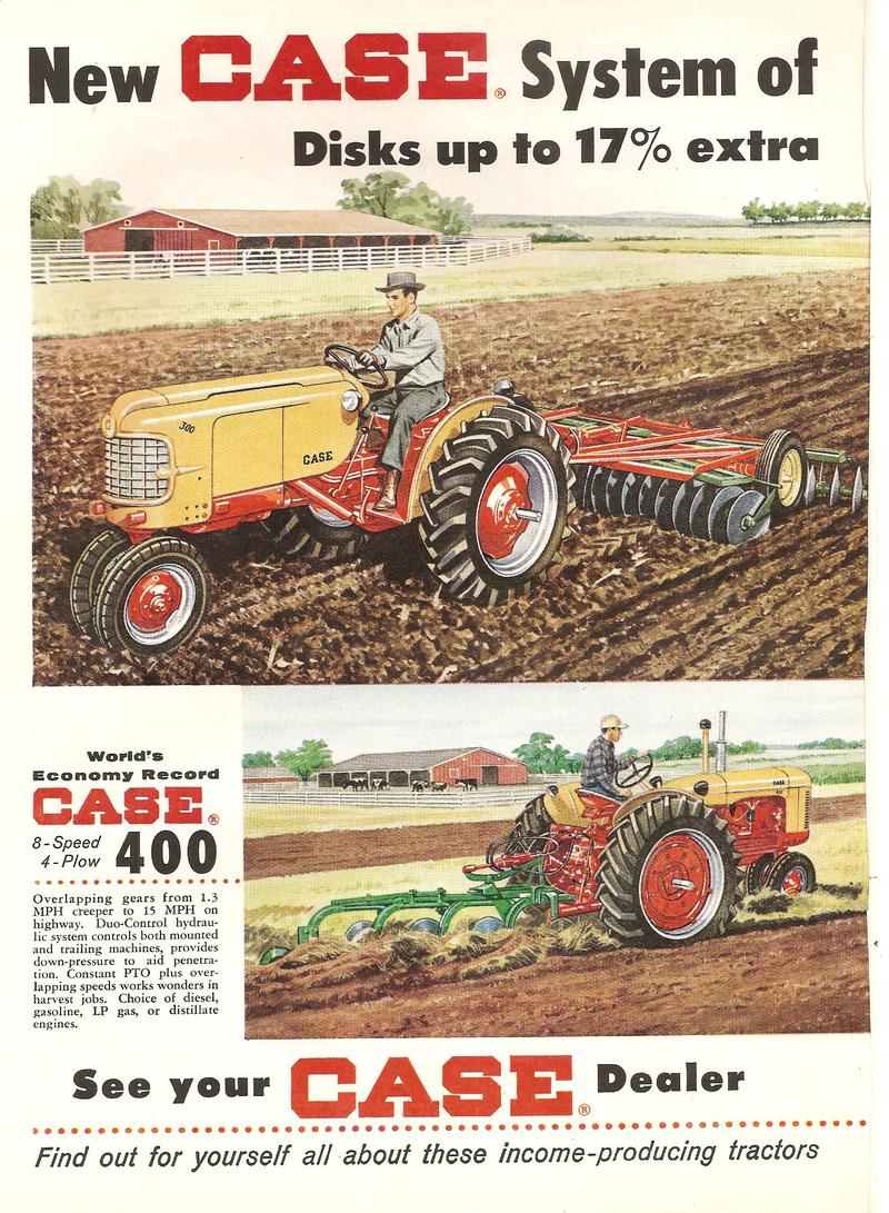 1957 Case 300 400 600 Tractor (2010-03-27) - Tractor Shed