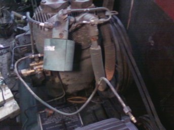 started air compressor conversion, couple questions | Yesterday's ...