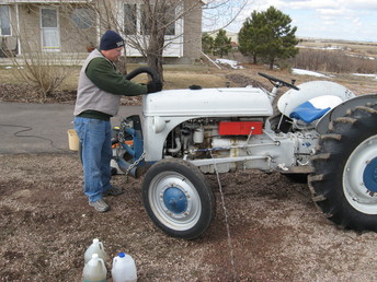 Flushing the cooling system | Yesterday's Tractors Forums