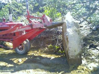 After I tipped the tractor over, I call it a day! | Yesterday's ...