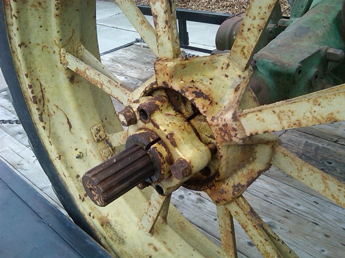 B model wheels and tires | Yesterday's Tractors Forums