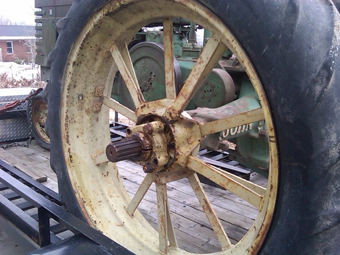 B model wheels and tires | Yesterday's Tractors Forums