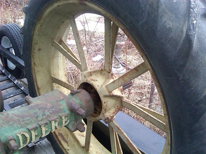 B model wheels and tires | Yesterday's Tractors Forums