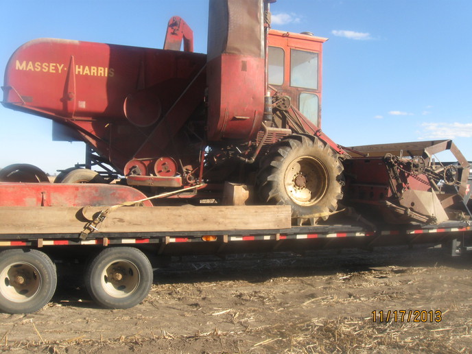 Hauling more Massey Harris Combine | Yesterday's Tractors Forums