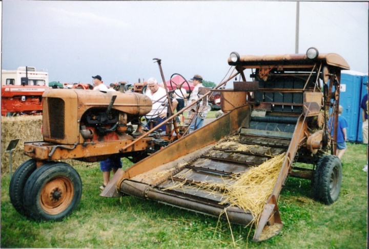 Allis Roto Baler Self Propelled. | Yesterday's Tractors Forums
