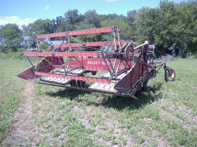 Finally got the old swather out (pics) | Yesterday's Tractors Forums