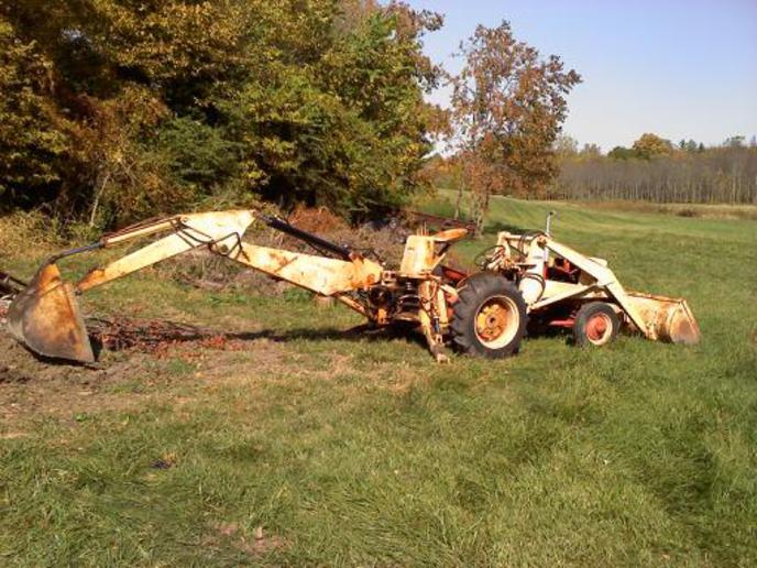 Case 210 Backhoe | Yesterday's Tractors Forums