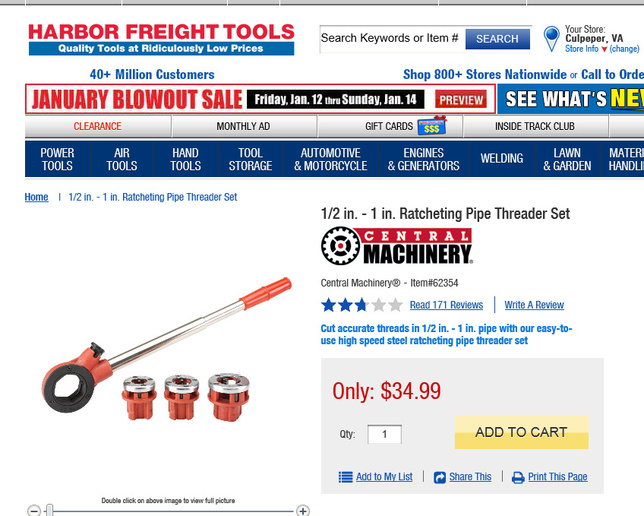 Tractor supply pipe threader store