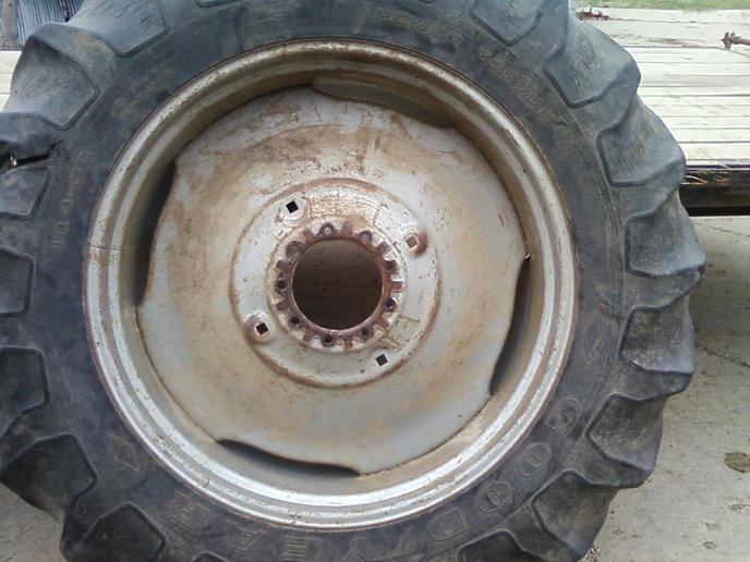 Anybody need a nice set of 16x38 pressed steel wheels | Yesterday's ...