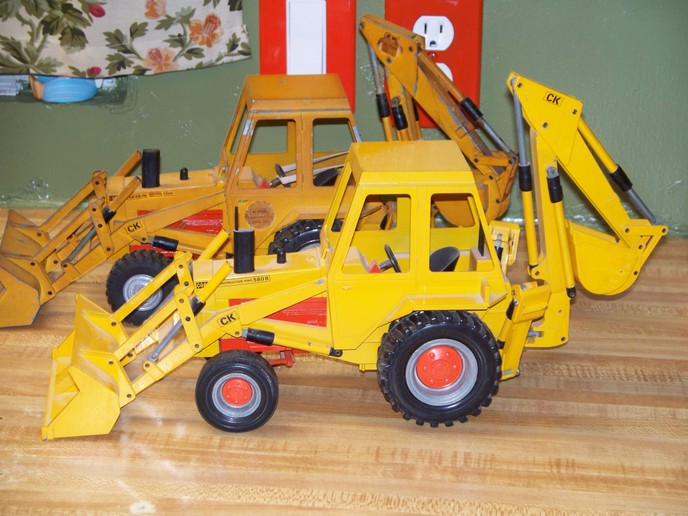 My two New backhoes | Yesterday's Tractors Forums