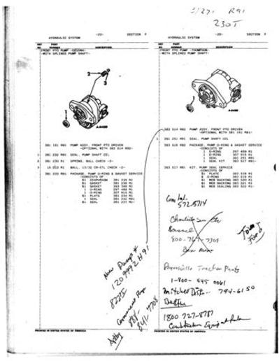 Specs on IH BC144, BD144 or BD154 engines? | Yesterday's Tractors Forums