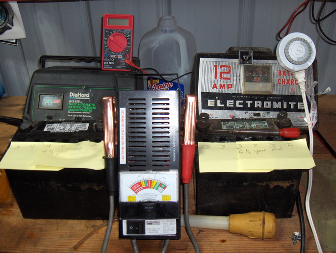 Update on full charge and failed load test battery | Yesterday's ...