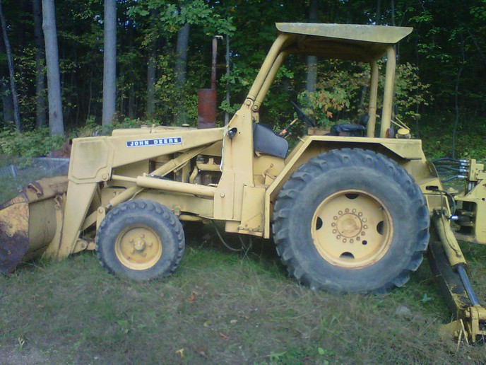 John Deere 510d Backhoe