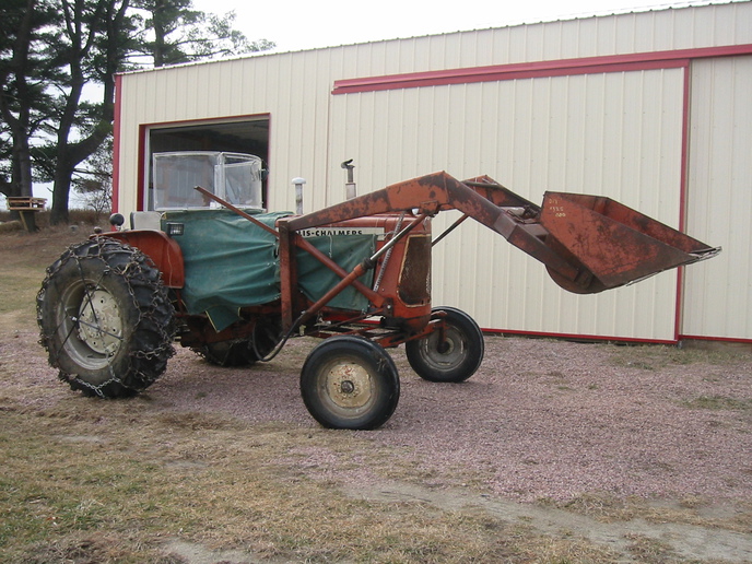 Loader finally installed, Tractor ready for big snows... | Yesterday's ...