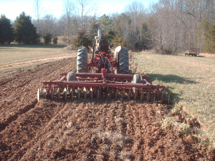 Disking the vegtable garden | Yesterday's Tractors Forums