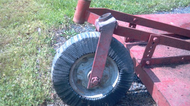 Bush hog wheel again | Yesterday's Tractors Forums