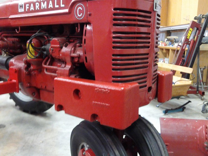 farmall C frame weight photo | Yesterday's Tractors Forums