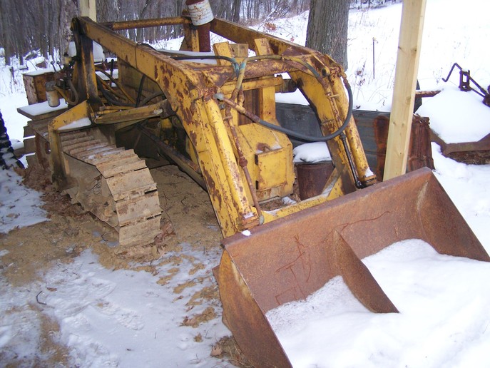 Shawnee loader on a 40C... | Yesterday's Tractors Forums