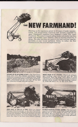 Farmhand F10 | Yesterday's Tractors Forums