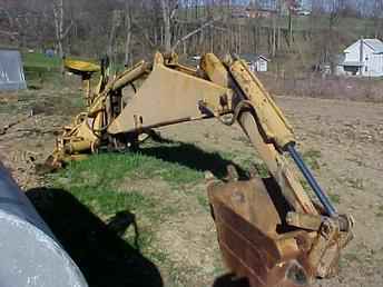 Used Farm Tractors for Sale: Oliver Backhoe By Ware (2005-04-19 ...