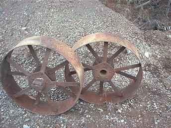 Used Farm Tractors for Sale: Wallis Model K Front Wheels (2005-04-30 ...