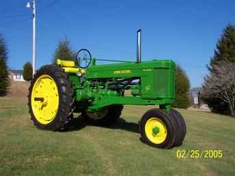 Used Farm Tractors for Sale: 1955 John Deere Model 50 (2005-05-04 ...