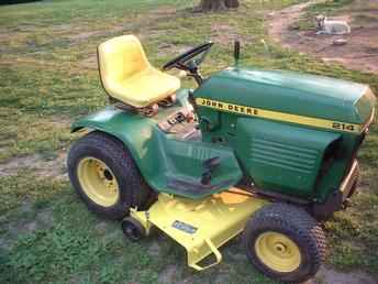 Used Farm Tractors for Sale: 1977 John Deere 214 Lawn And G (2005-05-13 ...