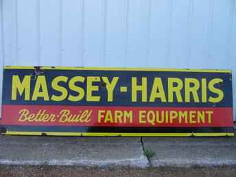 Used Farm Tractors for Sale: Massey Harris Dealer Sign (2005-07-09 ...