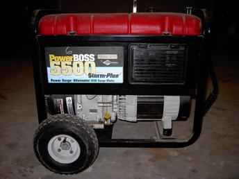 Used Farm Tractors for Sale: 5500 Watt Power Boss Generator (2005-07-17 ...