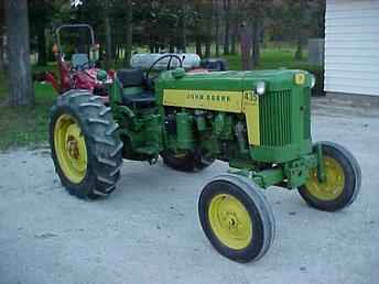 Used Farm Tractors for Sale: John Deere 435 (2005-10-14) - Yesterday's ...