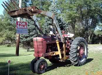 Used Farm Tractors for Sale: Farmall M And Freeman Loader (2005-10-15 ...