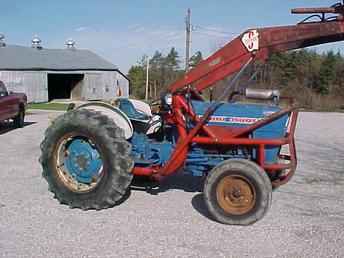 Used Farm Tractors for Sale: Ford 4000 With Loader (2005-11-28 ...