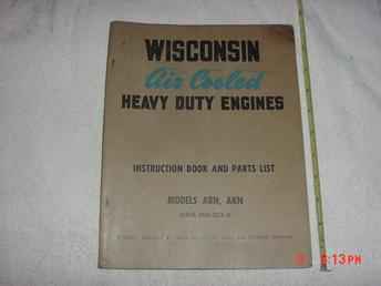 Used Farm Tractors for Sale: Wisconsin Abn Akn Engine Man (2005-12-10 ...