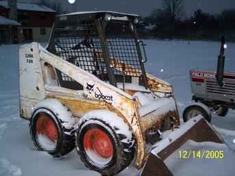 Used Farm Tractors for Sale: Bobcat 730 Skid Steer (2005-12-14 ...