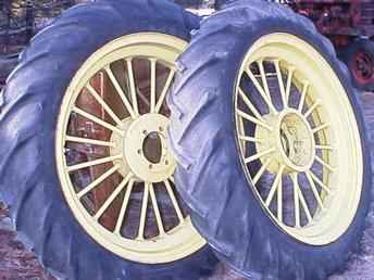 Used Farm Tractors for Sale: Farmall F&H Rear Spoke Wheels (2006-01-16 ...