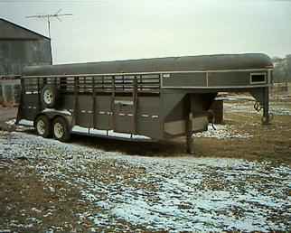 Used Farm Tractors for Sale: Nice Cattle Trailer (2006-01-25 ...