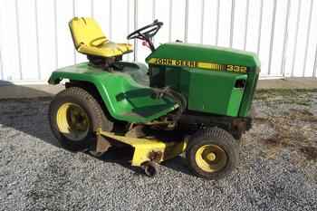 Used Farm Tractors for Sale: John Deere 332 Lawnmower (2006-01-26 ...