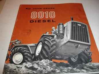 Used Farm Tractors for Sale: John Deere 8010 (2006-03-05) - Yesterday's ...