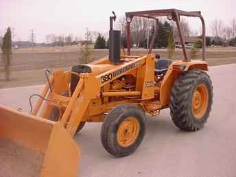 Used Farm Tractors for Sale: Case 380 Tractor W/Loader (2006-03-27) - Yesterday's Tractors