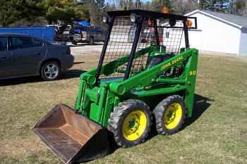 Used Farm Tractors for Sale: John Deere Model 90 Skidsteer (2006-04-02 ...